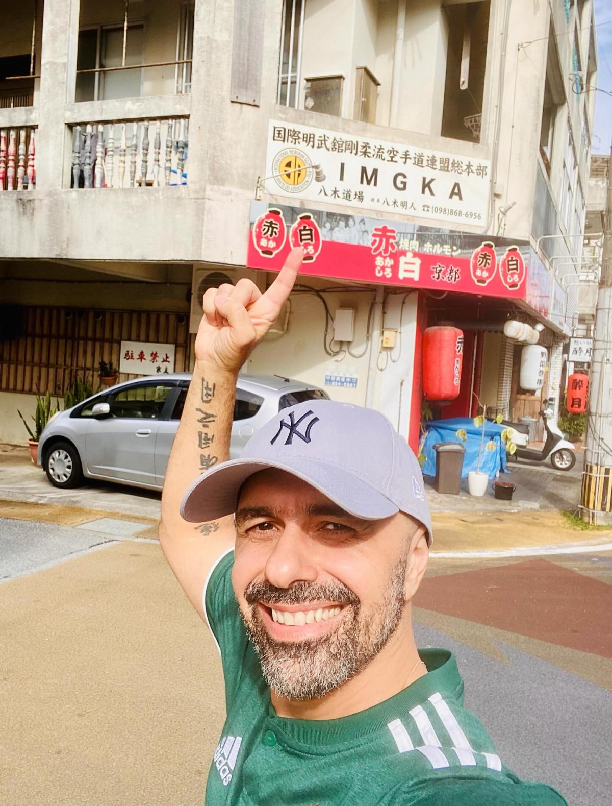 Okinawa, Japão – 2025 – meibukan gojyu-ryu karate-do Nascimento Dojo