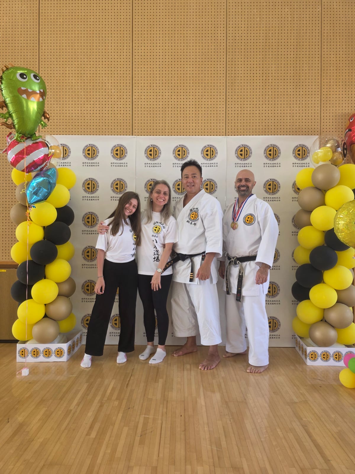 Okinawa, Japão – 2025 – meibukan gojyu-ryu karate-do Nascimento Dojo